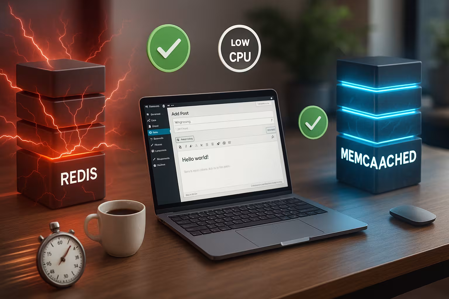 小型 WordPress 网站的 Redis 和 Memcached：意义和优势对比 - 网络托管