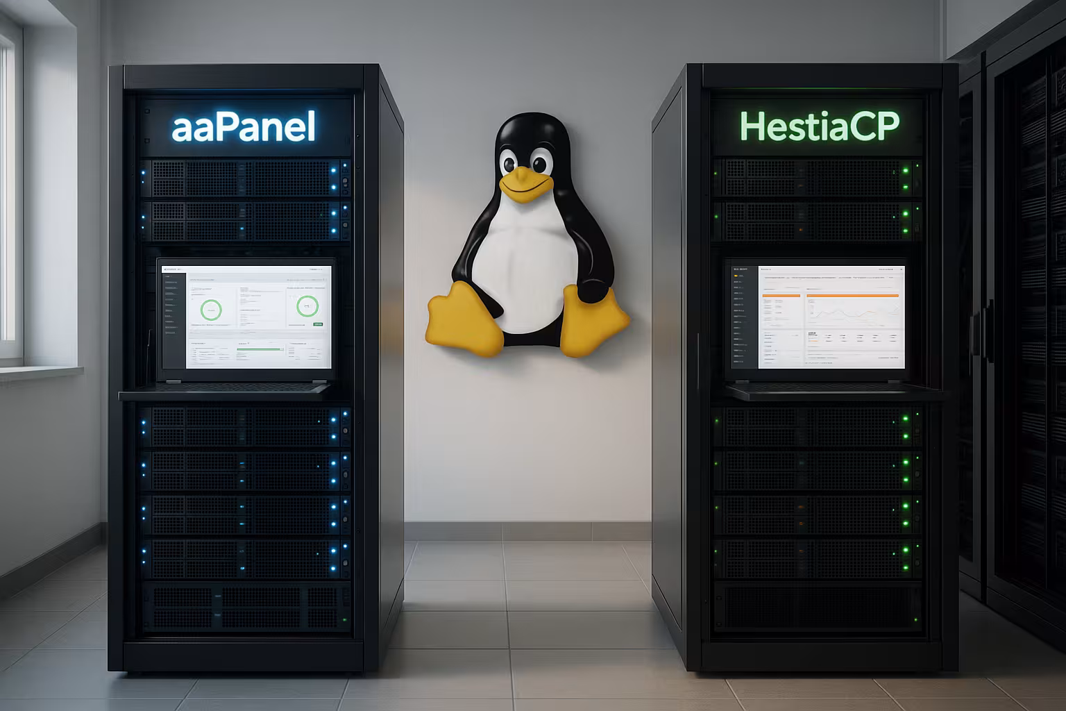 aaPanel vs HestiaCP - Two free panels in comparison for the Linux ...