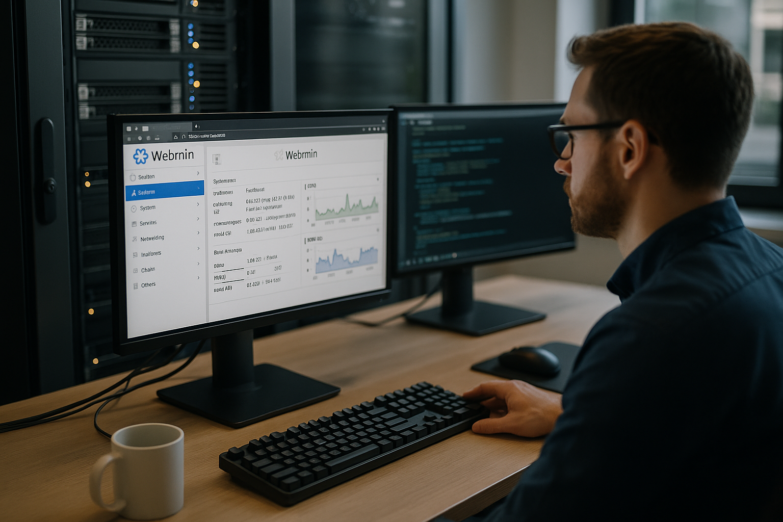 Webmin at a glance – System administration via the web interface - web hosting