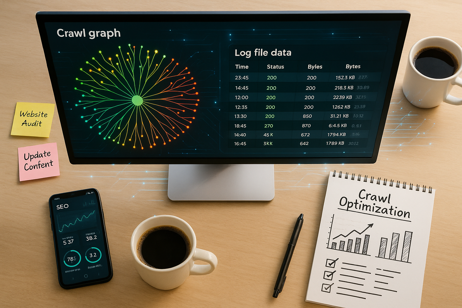 Log file analysis SEO: How to optimally improve your crawl efficiency ...