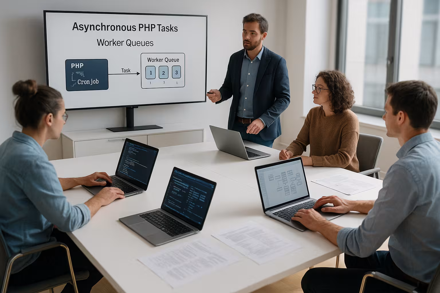 Asynchronous PHP tasks with worker queues: When cron jobs are no longer sufficient - web hosting