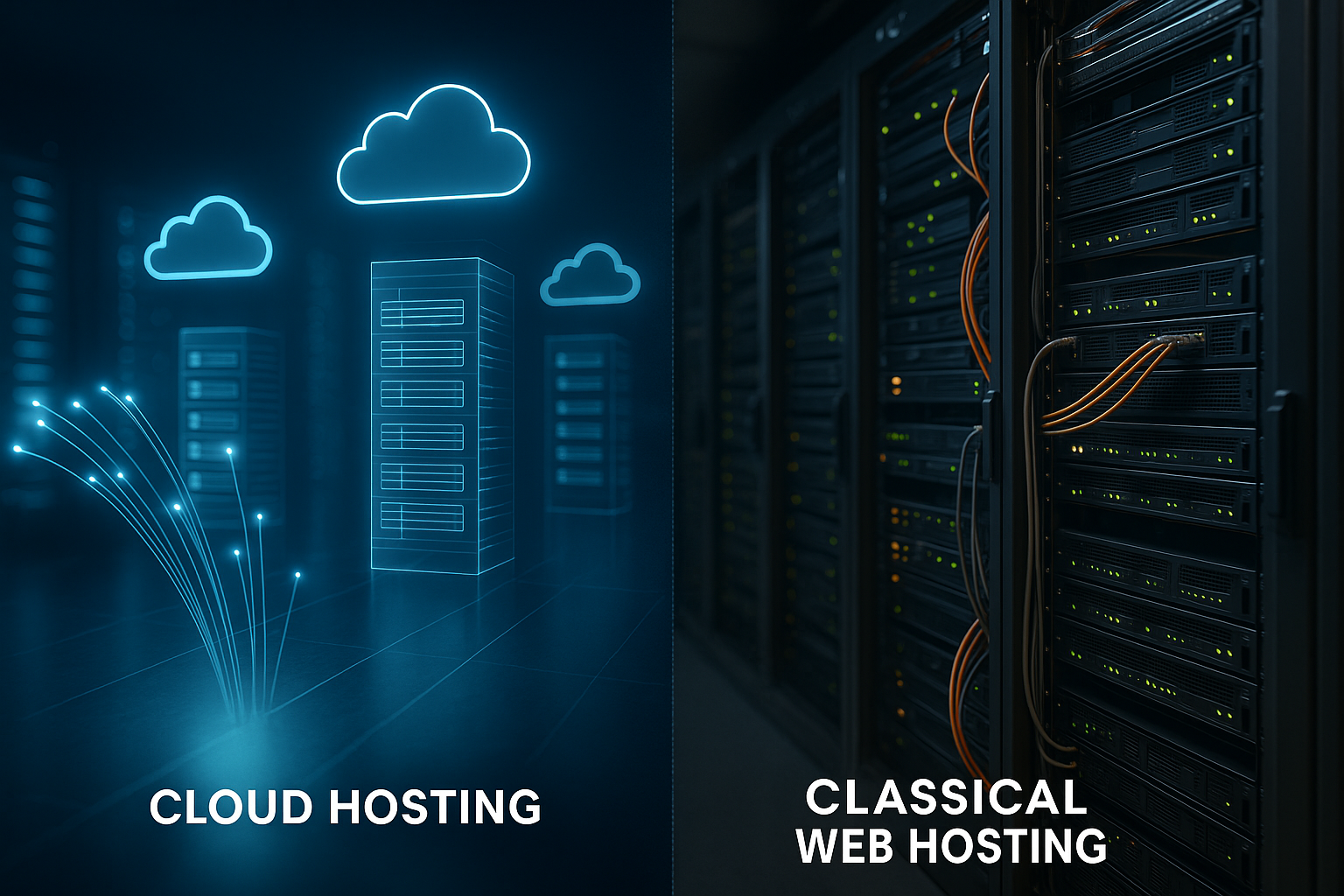 Cloud Hosting vs. klassisches Webhosting: Technische Abgrenzung ...