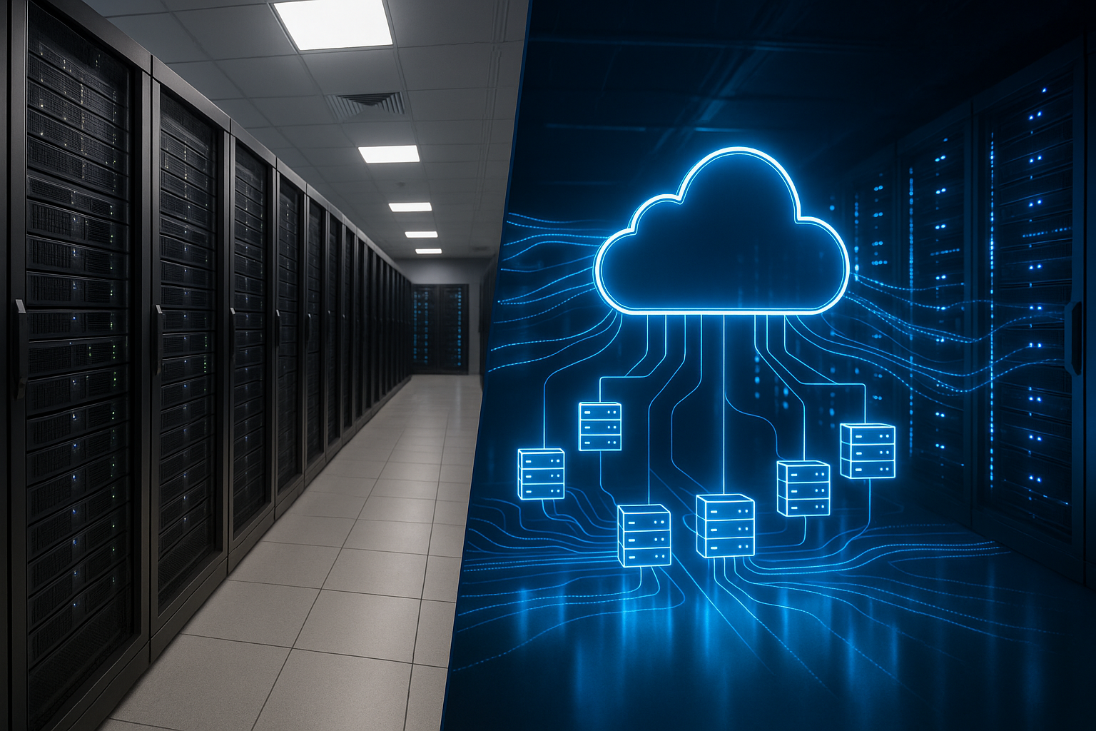 Cloud hosting vs. classic web hosting: Technical differentiation ...