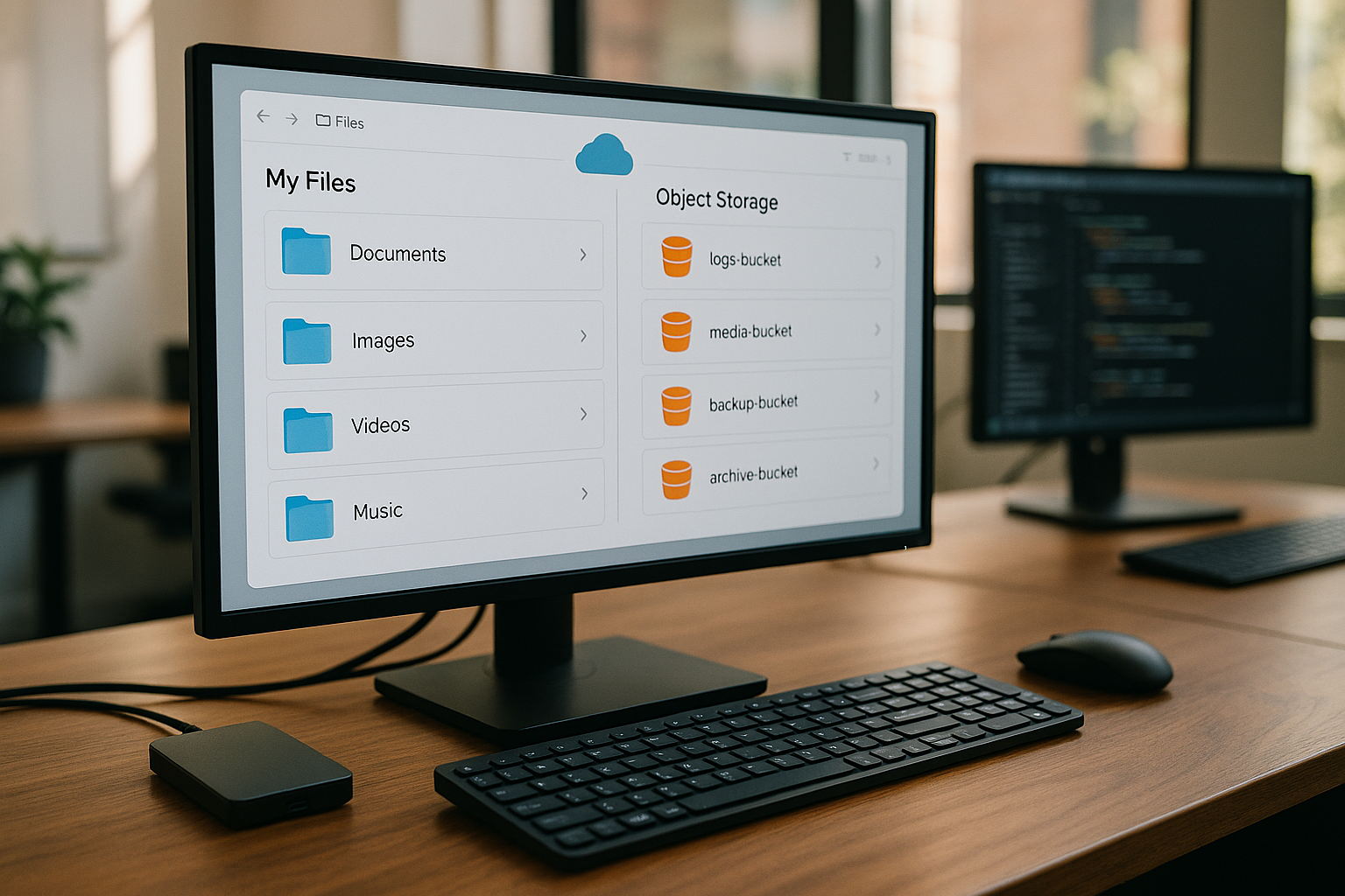 Object Storage come complemento al classico spazio web - webhosting