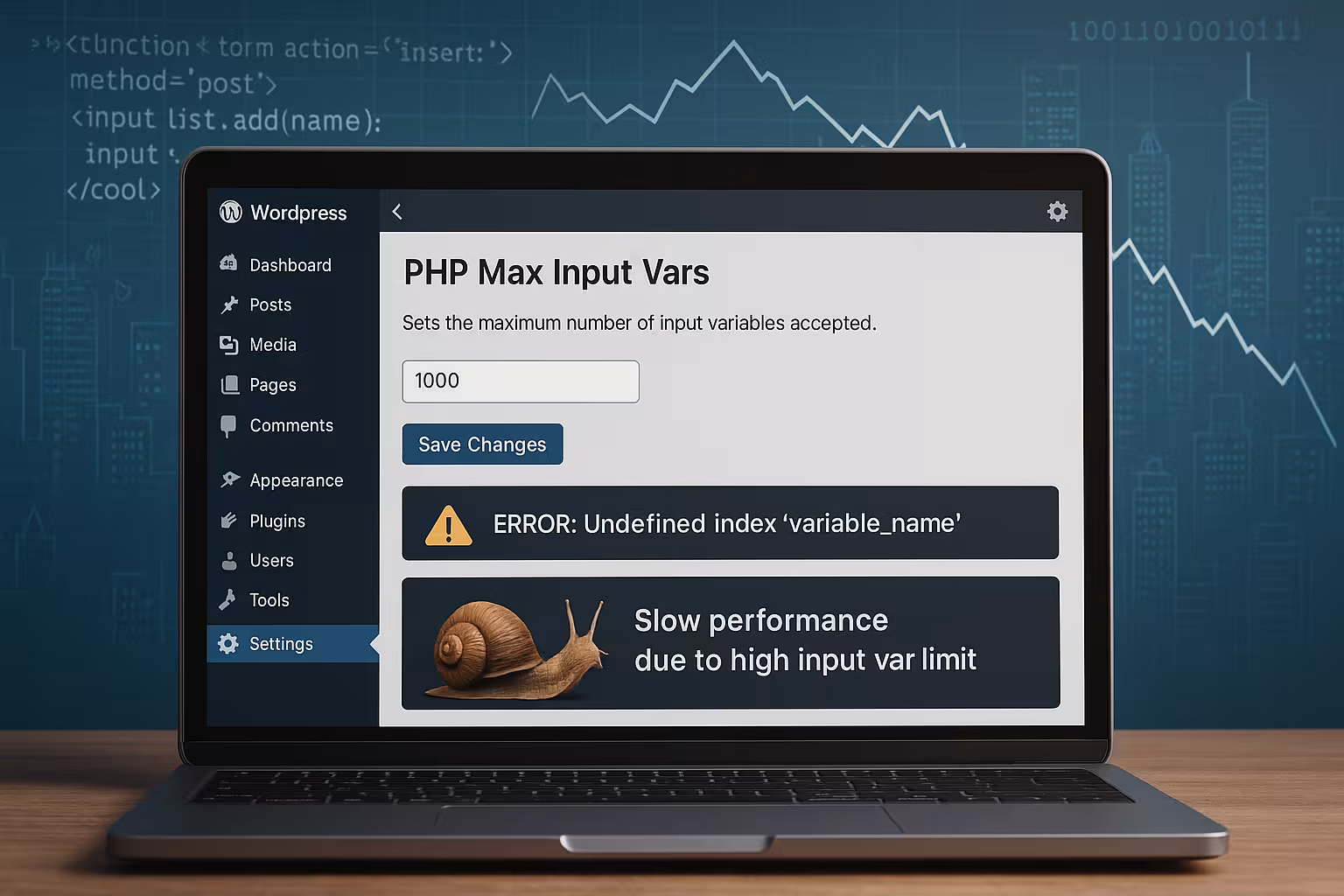 WordPress en PHP Max Input Vars - Stille oorzaak voor fouten ...