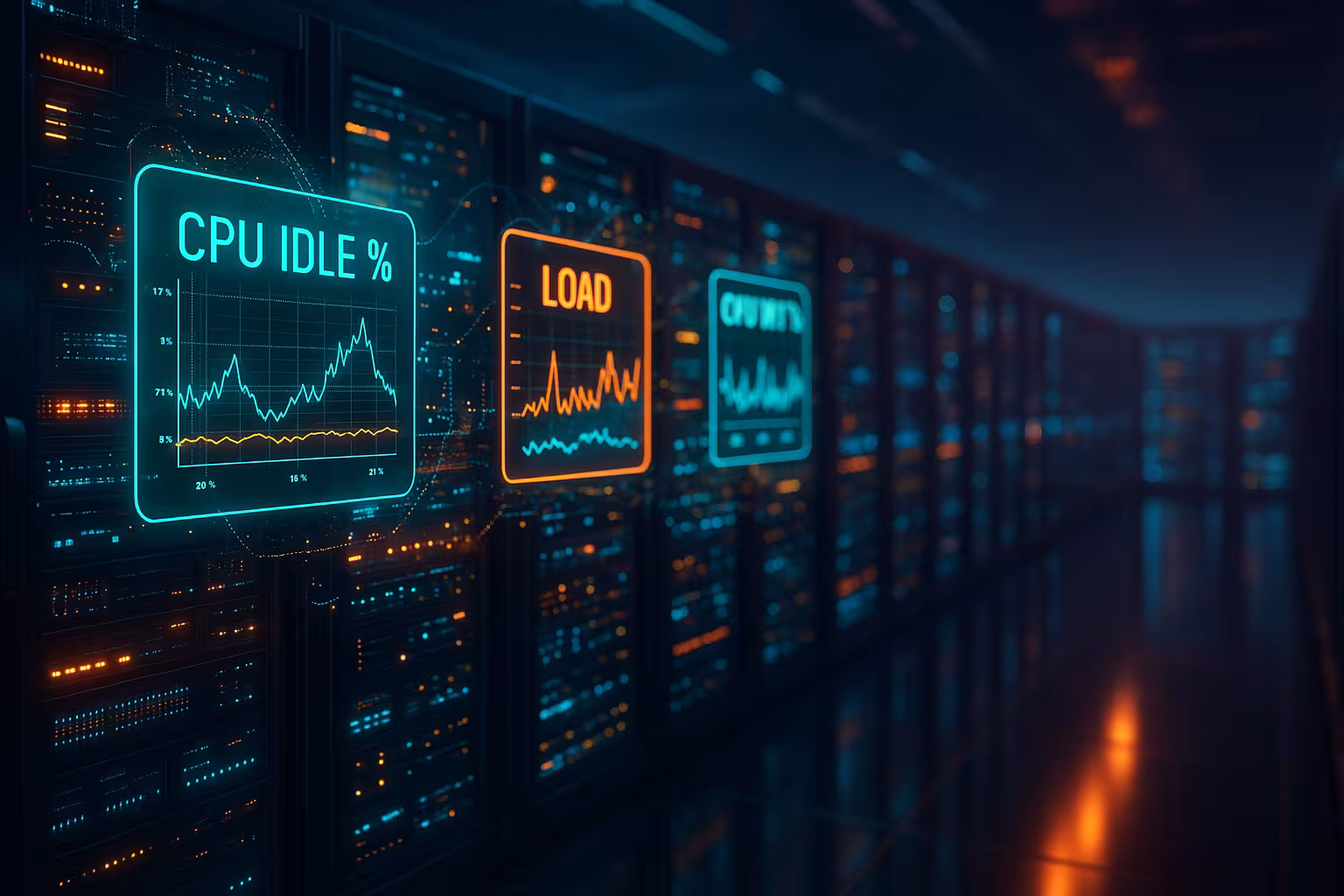 Interpretar correctamente las métricas del servidor: CPU Idle, Load y ...