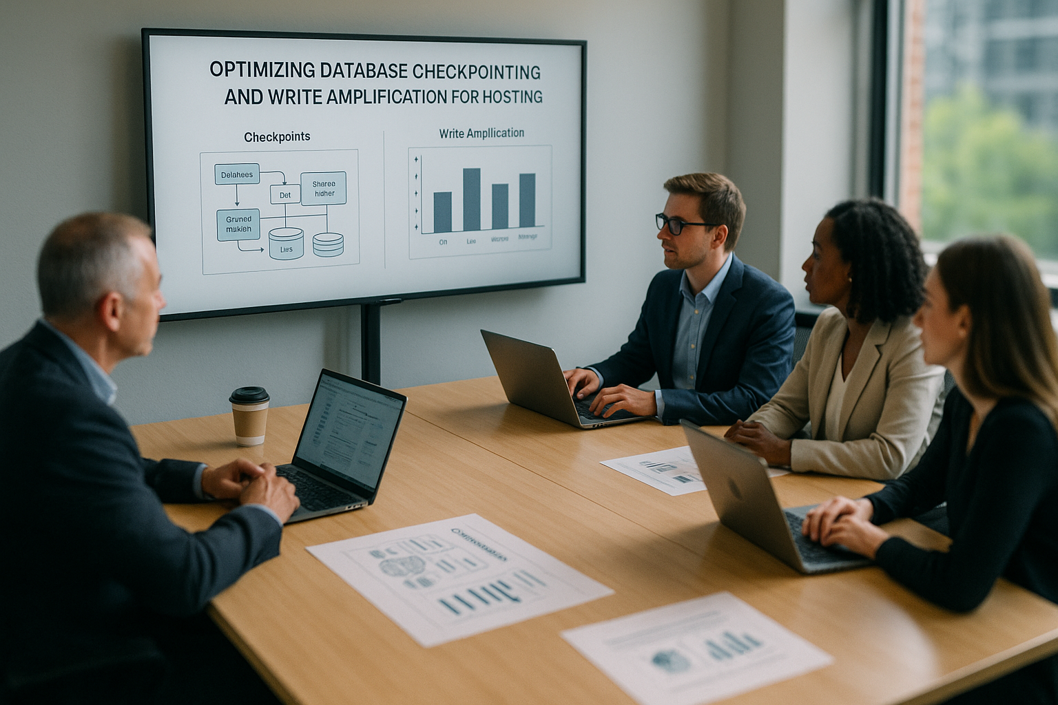 Optimize database checkpointing and write amplification in hosting ...