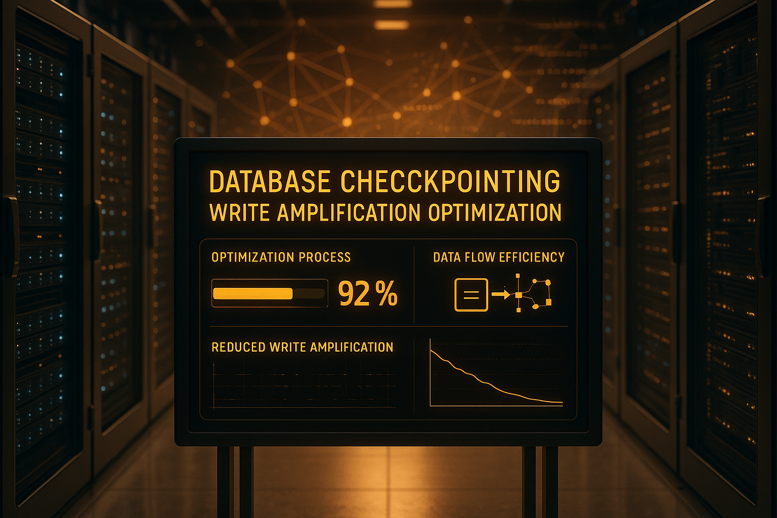 Optimize database checkpointing and write amplification in hosting ...
