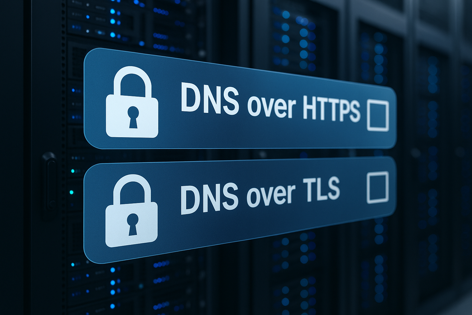 Sikker brug af DNS over HTTPS og DNS over TLS i hosting - webhosting