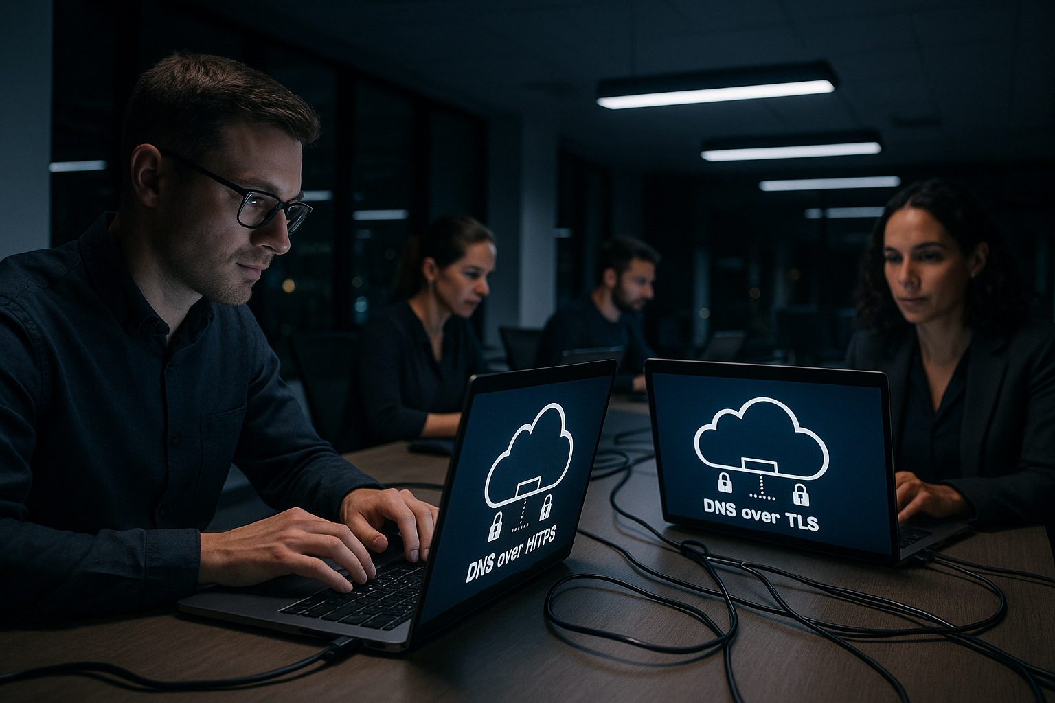 Sikker brug af DNS over HTTPS og DNS over TLS i hosting - webhosting